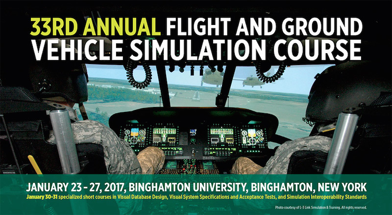 Flight and Ground Vehicle Simulation Update 2017